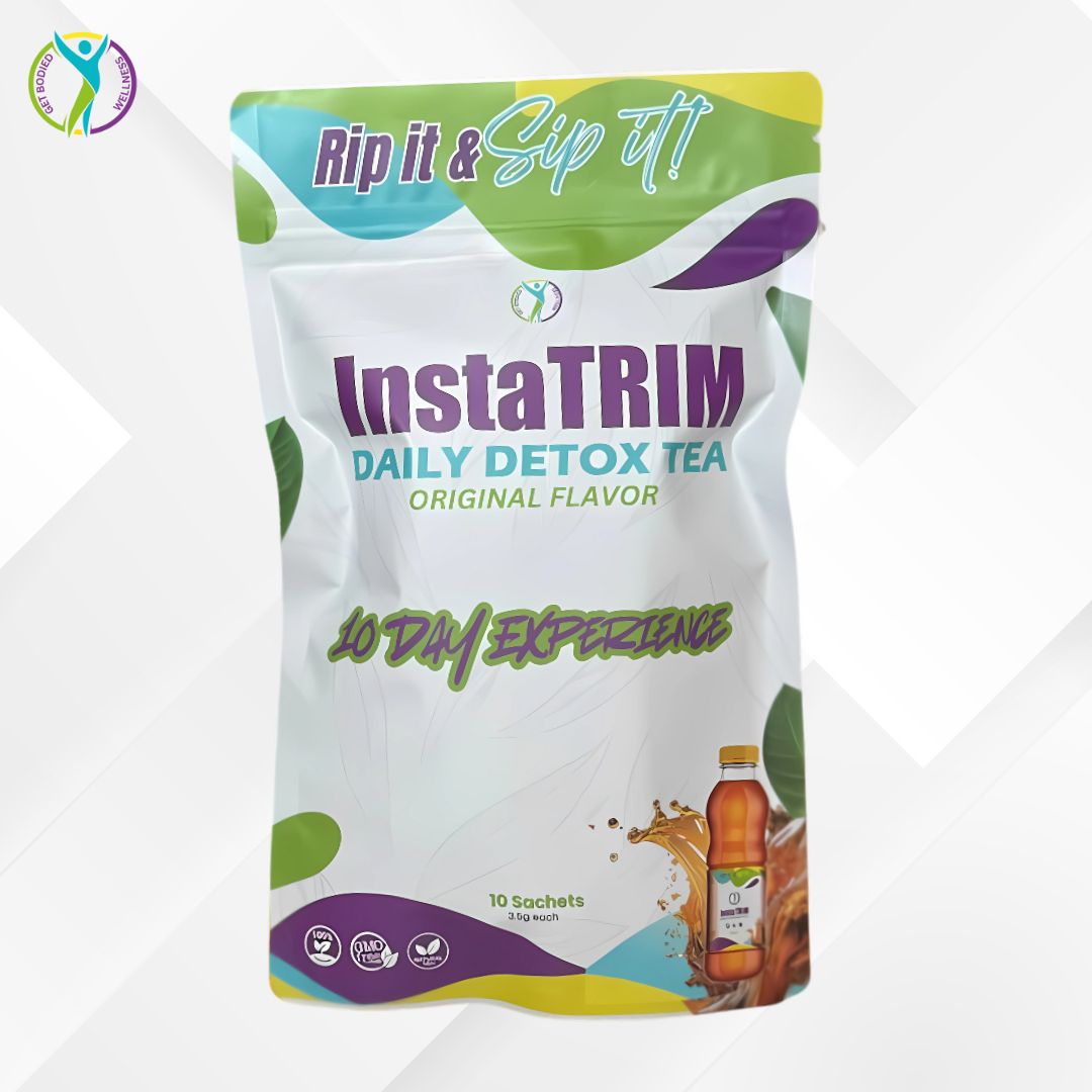Instatrim Detox Tea – 10-Day Herbal Detox for Weight Loss & Bloating Relief