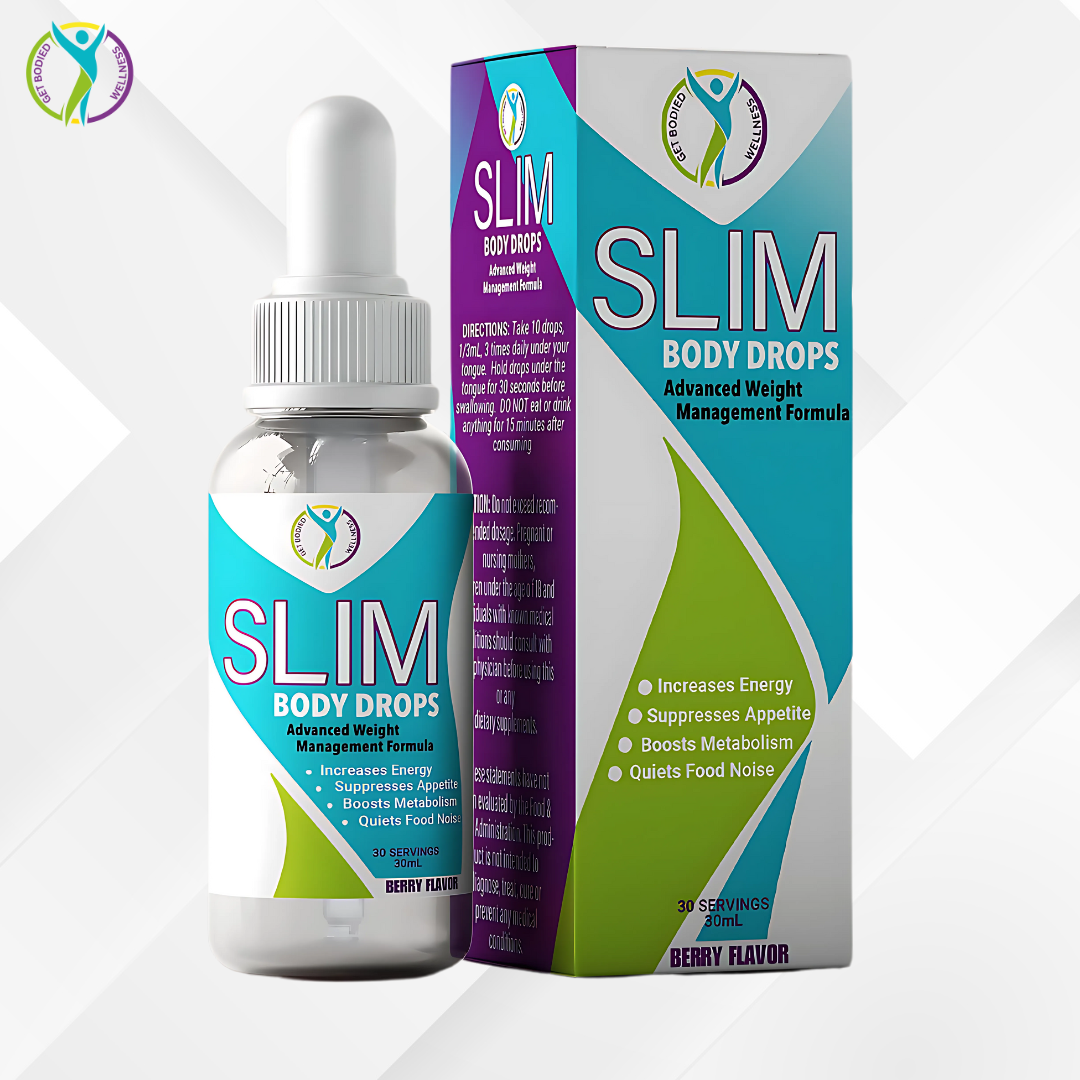 Slim Body Drops – Liquid Weight Loss Solution for Appetite Control & F
